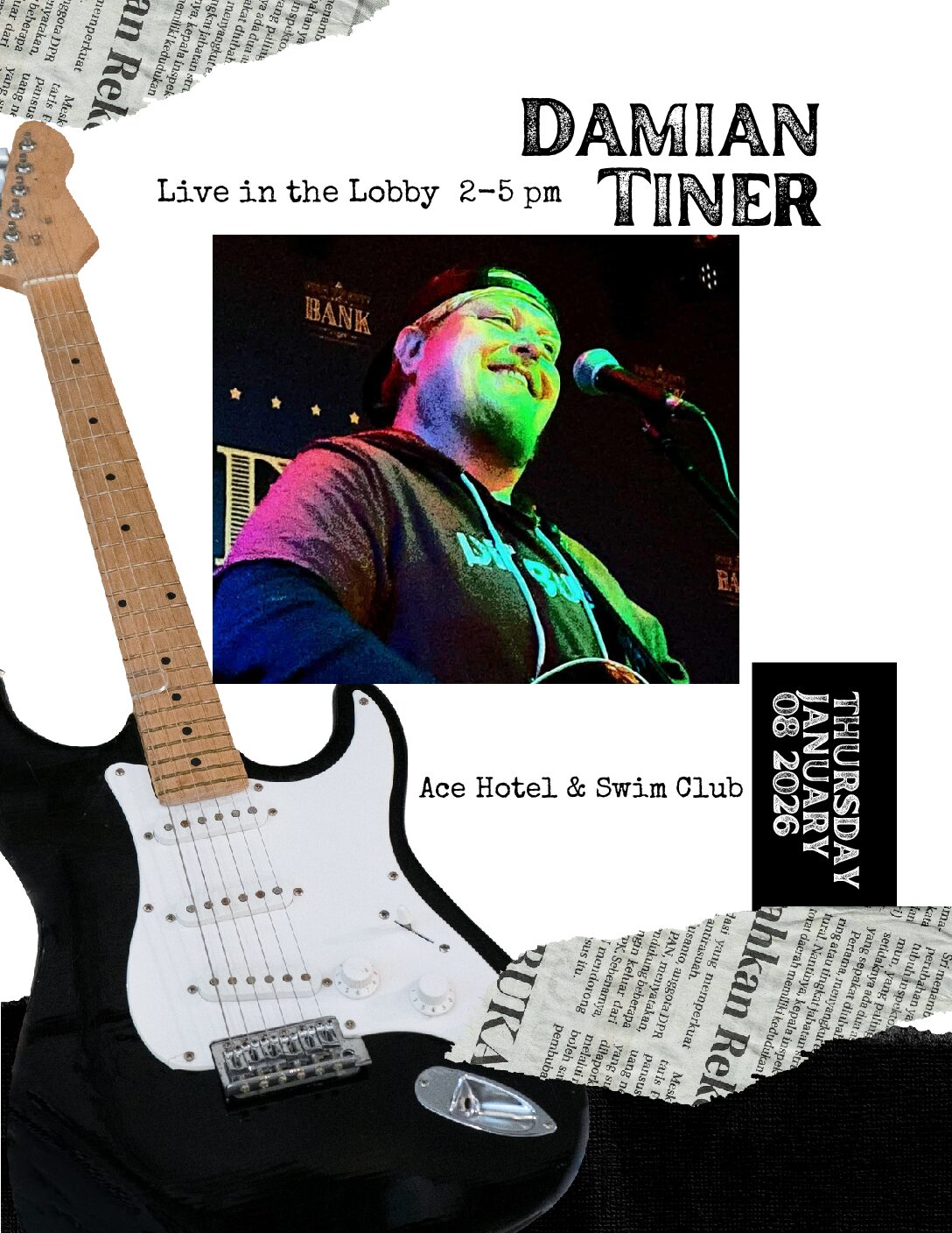 Live In the Lobby Thursdays 2-5 pm - Palm Springs